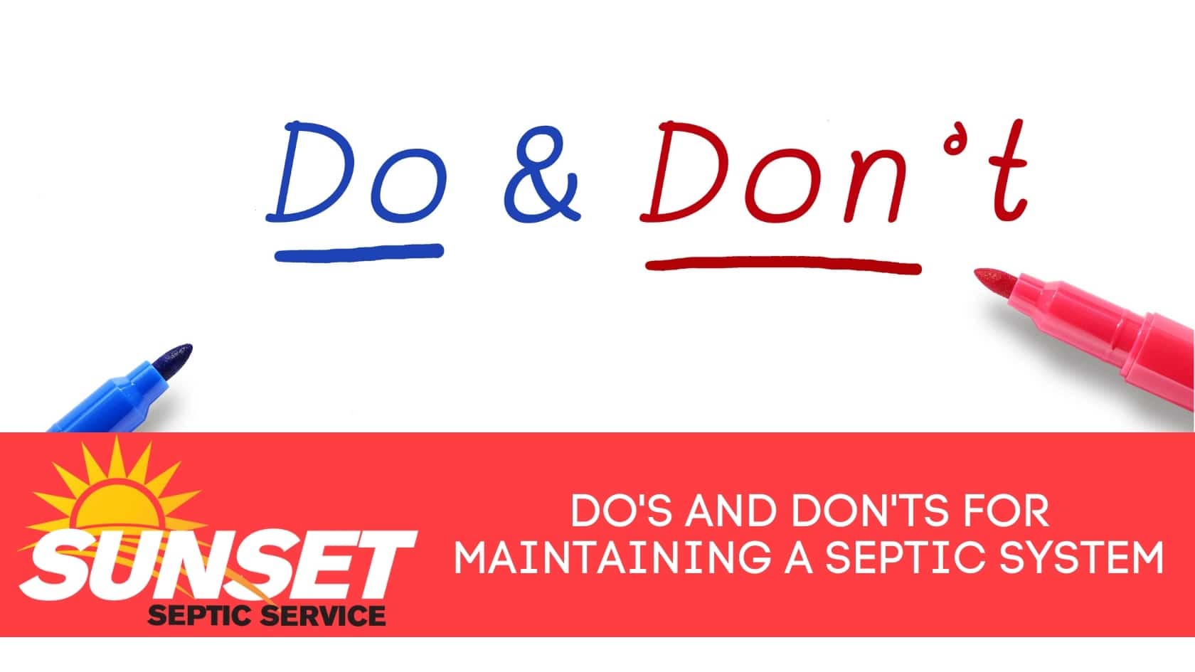 Do's and Don'ts for Maintaining a Septic System | Wisconsin